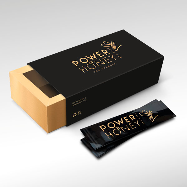 POWER HONEY - Brand design - Visual Identity | Lucas Design